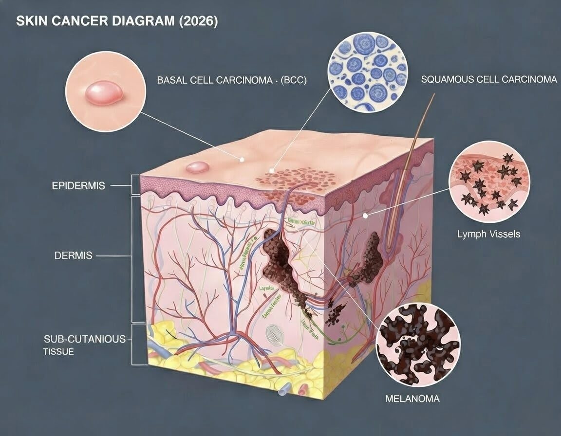 How Skin Cancer Starts: Signs, Types & Prevention